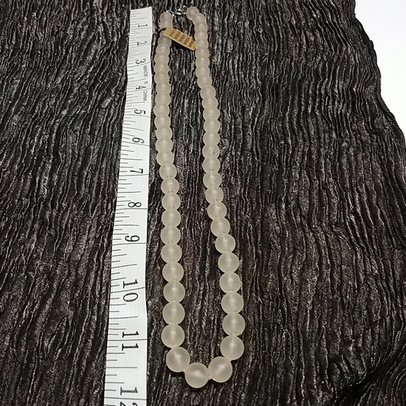 Tempo | Jewelry | Vtg 7s Tempo Plastic Frosted Necklacebracelet | Poshmark